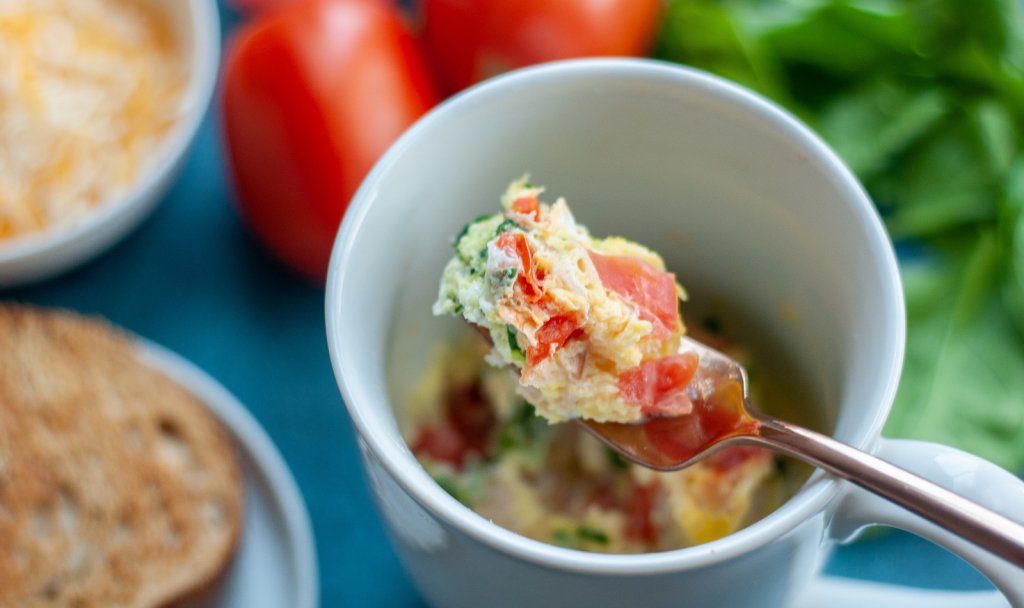 3 Minute Mug Omelet - Macrostax