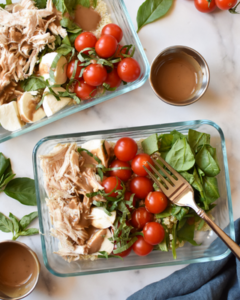 Caprese Chicken Quinoa Bowls - Macrostax